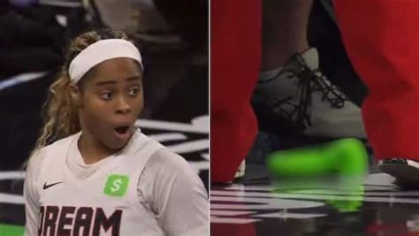 Wnba Game Halted After Bizarre Court Invasion By A Green Sex Toy Watch Video Firstpost