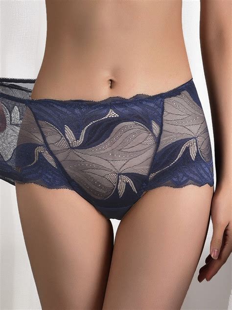 Plain Sexy Lace Panty Noracora