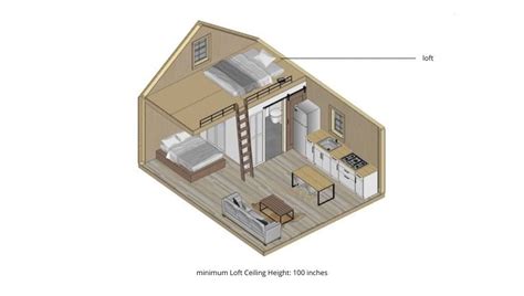 Maximizing Your Comfort Loft Ceiling Height For Tiny House