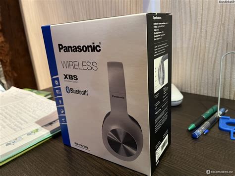 Беспроводные наушники Panasonic RB-HX220B - «Цена/качество или как эти ...