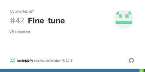 Fine Tune Issue NVlabs MUNIT GitHub