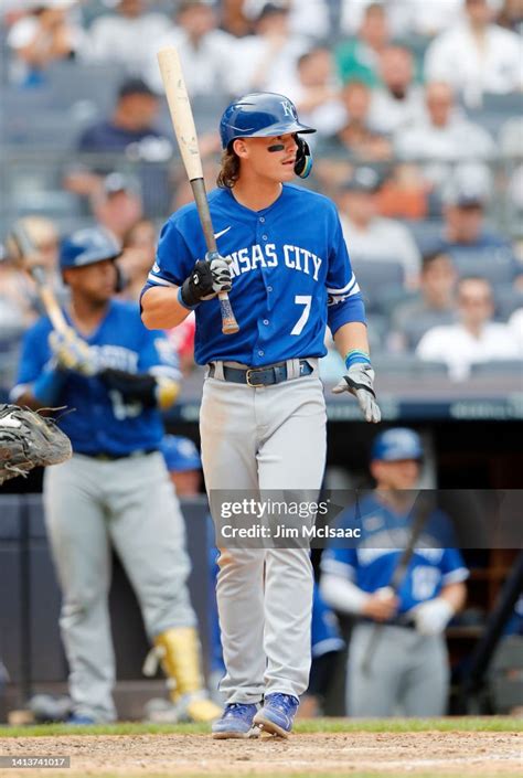 Bobby Witt Jr 7 Of The Kansas City Royals In Action Against The New News Photo Getty Images