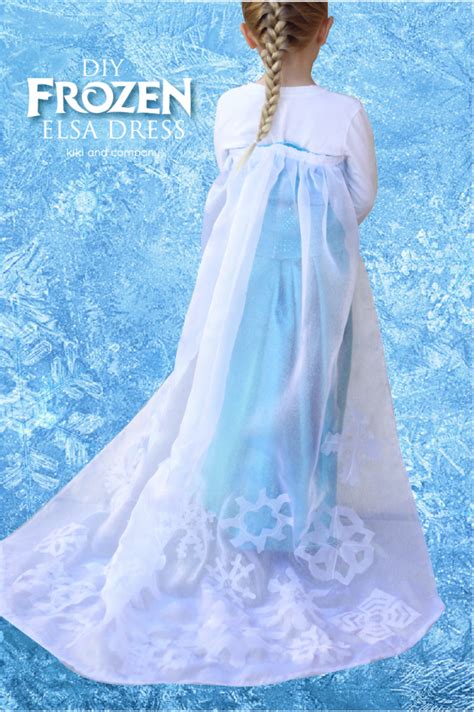 Diy Frozen Elsa Dress {tutorial} Materials List And The Sparkle Top