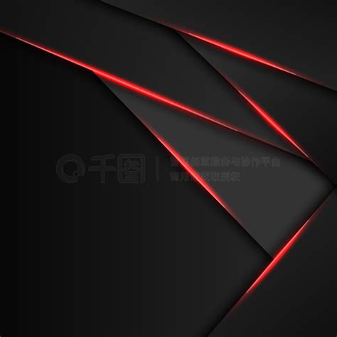 暗黑渐变背景 矢量炫酷黑红色暗黑渐变几何背景活动促销图 模板免费下载 Ai格式 2000像素 编号40516266 千图网