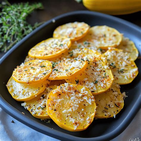 Easy Parmesan Baked Yellow Squash Recipe To Try