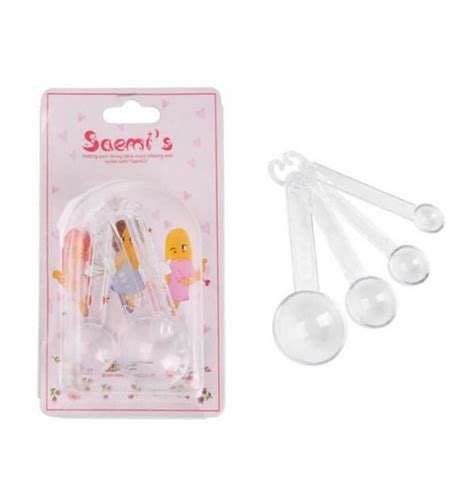 마요 플라스틱 계량 분유스푼 숟가락 4종 세트 정확한 이유식 용량 티몬