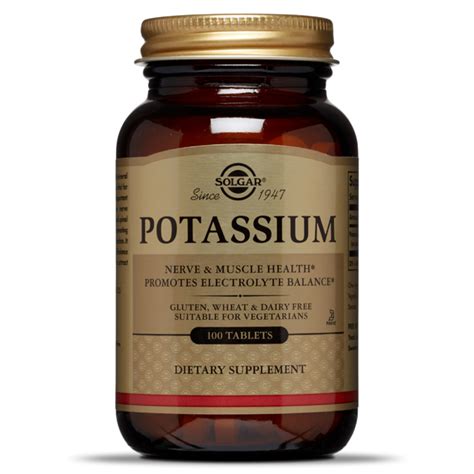 Solgar Potassium Tablets 100