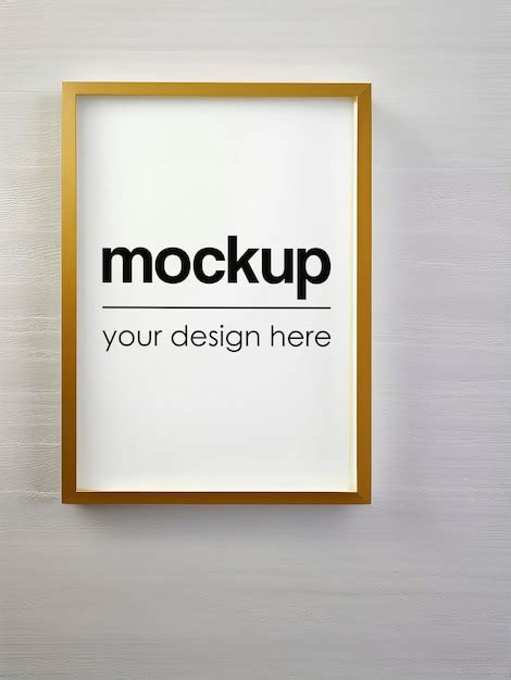 premium psd framed artwork mockup poster showcase 3d realistic render