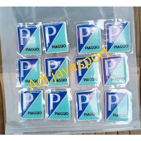 Jual Emblem P Uwinfly T3 Super Logo Piaggio Shopee Indonesia