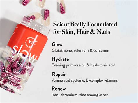 Buy Wellbeing Nutrition Slow Hair And Skin And Nails Capsule Online At Best