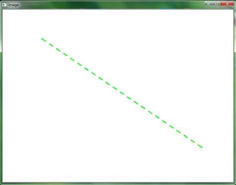 学习opencv3：在空白图片上画虚线opencv 虚线 Csdn博客