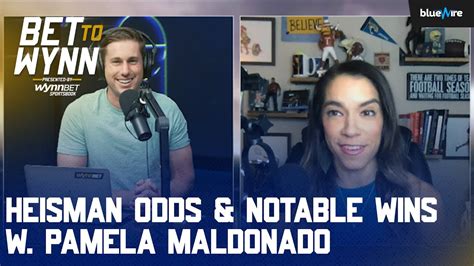 Heisman Odds W Pamela Maldonado Bet To Wynn Ep 94 Youtube