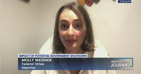 Molly Weisner On Impact Of Potential Government Shutdown C