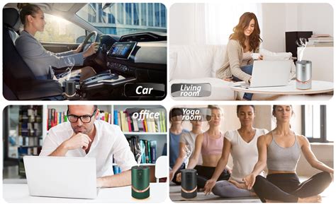 Waterless Diffuser Car Air Freshener Essential Oil Diffuser Plug In Scent Diffuser