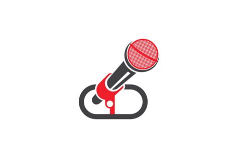 The Microphone Logo Design Icon Graphic Graphic By Creativegms