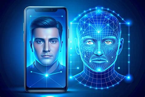 Premium Photo 3d Set Of Face Recognition Illustration Concept Of
