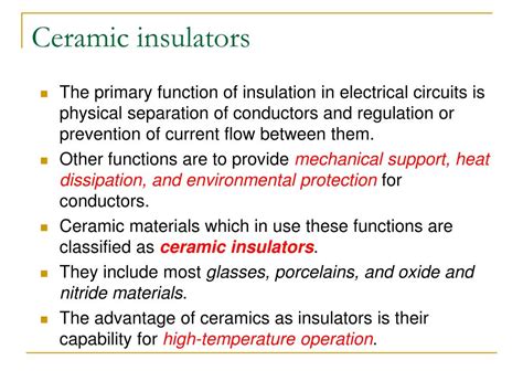 Ppt Type And Properties Of Electroceramics Powerpoint Presentation Id