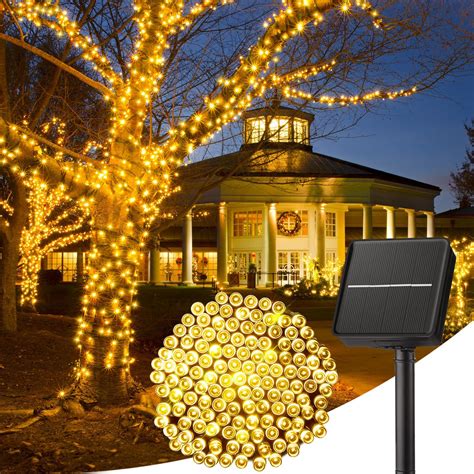 Soltuus Solar String Lights 1 Pack 180 Led Solar Watering Can Lights