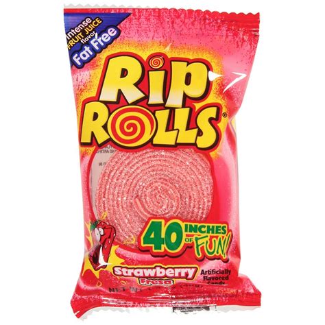 Rip Rolls Candy Strawberry Walgreens