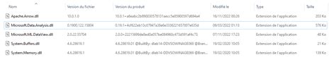 Info Python DataFrame Et IronPython VoltaDynaBim