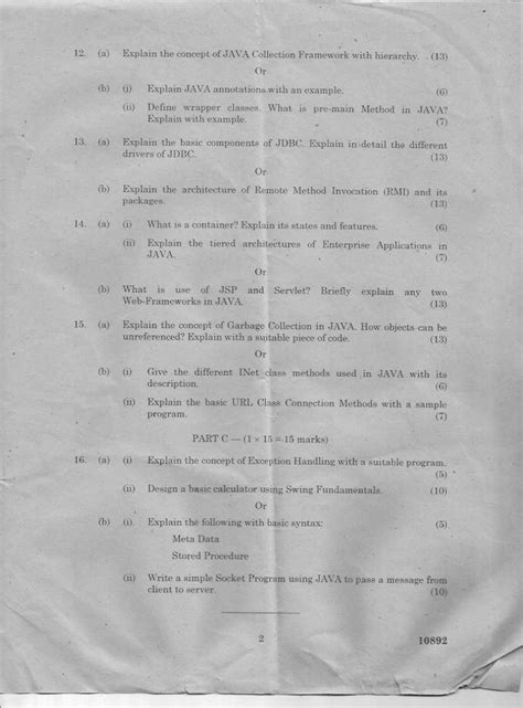 Anna University Mc 5304 Programming With Java Aprilmay 2019 Question