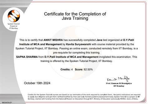 Java Iitbombay Spokenttorial Ankit Mishra