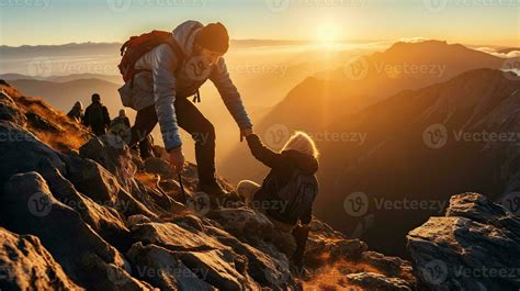 Helping Someone Up A Hill