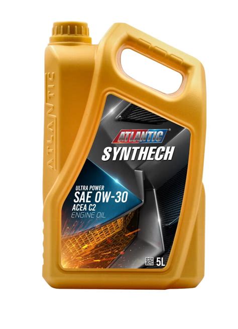 Atlantic Synthech Ultra Power Engine Oil Acea C2 Sae 0w 30 Universal