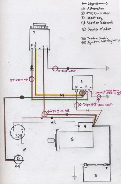 Lucas Alternator Wiring Diagram