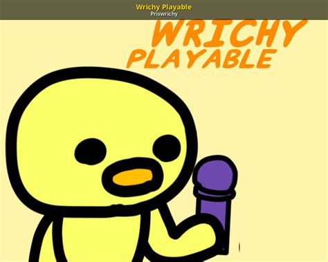 Wrichy Playable Mod For Friday Night Funkin Fnf Mods