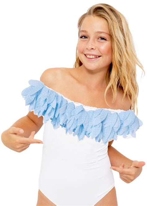 White Swimsuits For Girls Stella Cove