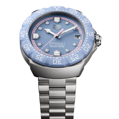 Tag Heuer Formula 1 Solargraph Limited Edition 38mm Unisex Watch Blue