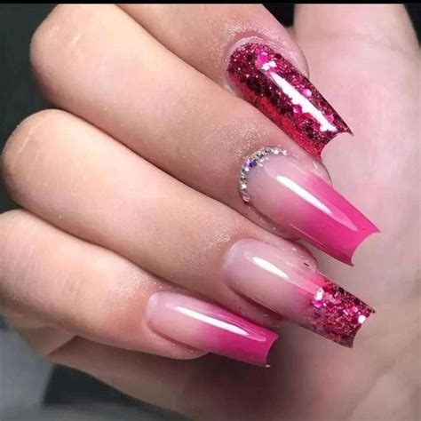 Nail Design Inspiration Pink Nail Gel Nail Unhas Violetas Unhas