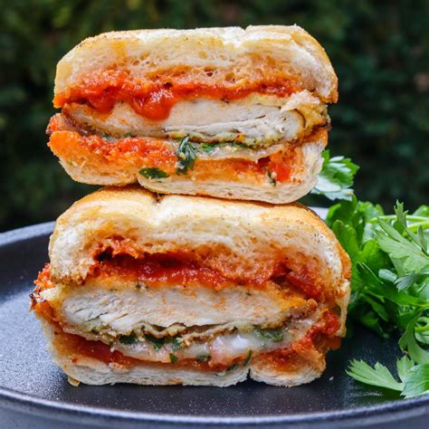 Italian Chicken Parmesan Sandwich
