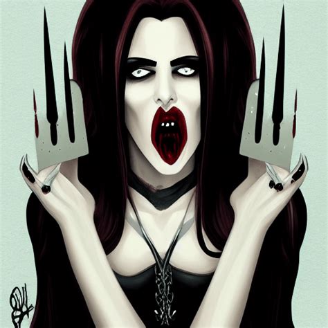 Vampire Queen Graphic · Creative Fabrica