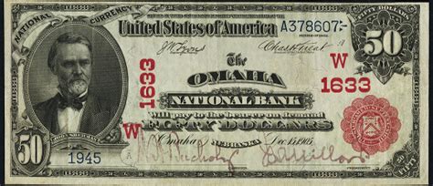 1902 50 National Bank Notes Value How Much Is 1902 50 Bill Worth