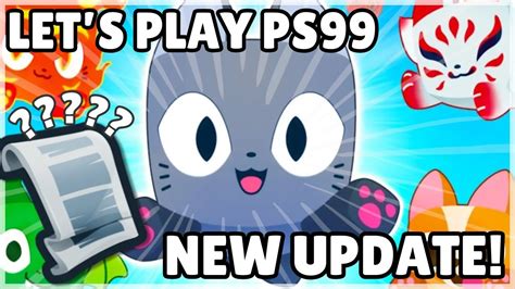 Playing New Update On Pet Simulator 99 Ps99 Giving Away Huges At