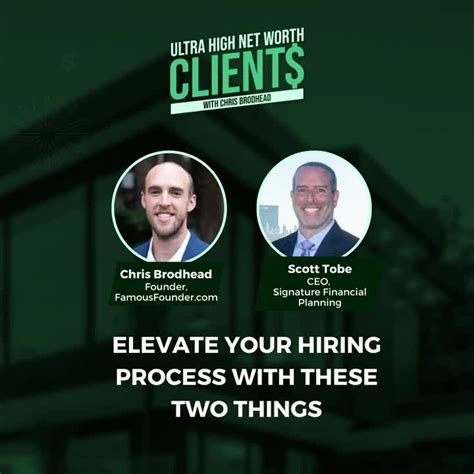 Chris Brodhead Mba On Linkedin Scotttobe Signaturefinancialplanning Podcast Uhnwc…