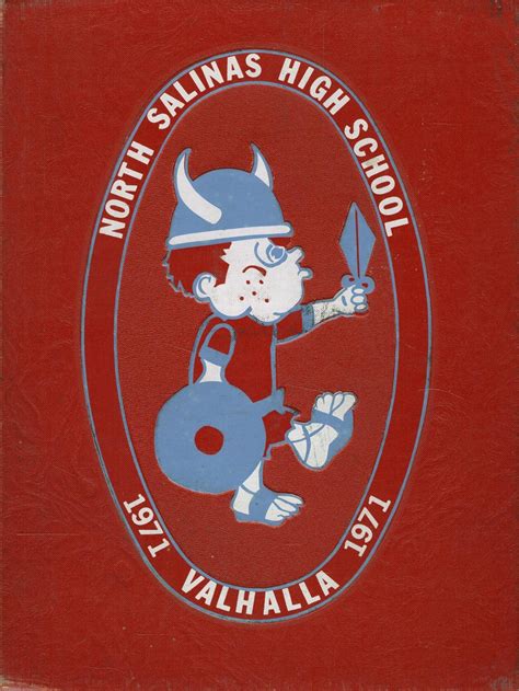 1971 Yearbook From North Salinas High School From Salinas California