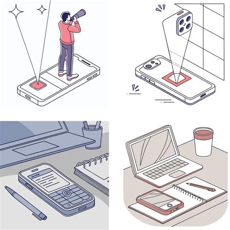 Mobile Phone Ui Design Elements 56787253 Vector Art At Vecteezy