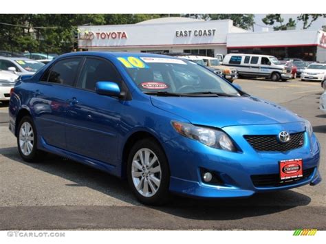 2010 Blue Streak Metallic Toyota Corolla S 83623751