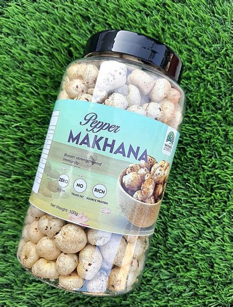 Spicy 100gm Natures Power Pepper Makhana Packaging Size 100 Grams At