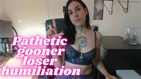 Pathetic Gooner Loser Humiliation Smaller File Version Mp4 Mistress