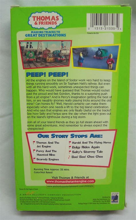 Vintage 2004 Thomas The Tank Engine And Friends Thomas And The Jet Engine