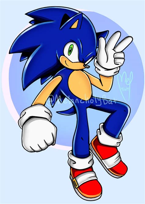 Sa Sonic By Melancholybat On Deviantart
