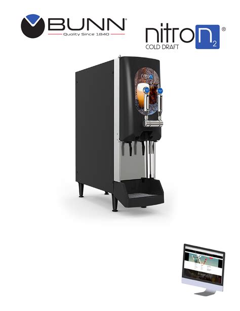 User Manual Bunn Nitron Cold Draft English 62 Pages