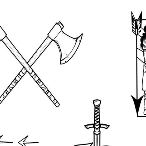 Authentic Vinland Saga Tattoo Arrow Designs Bold Norse Symbols