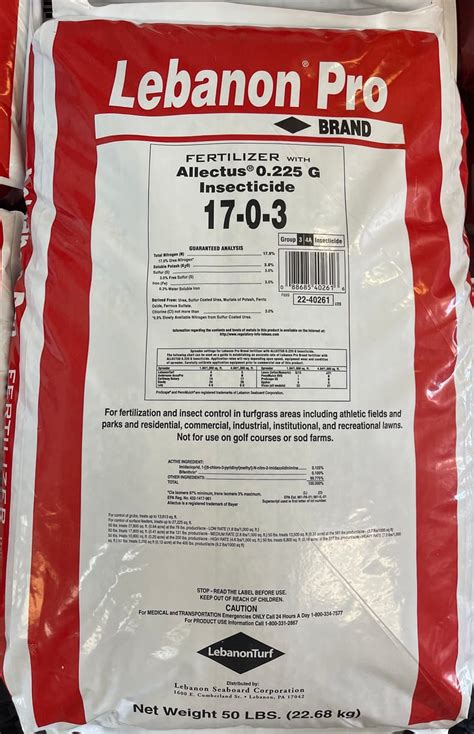 Step 4 17 0 3 40 Scu Wallectus Duel Insecticide 50lb Bag
