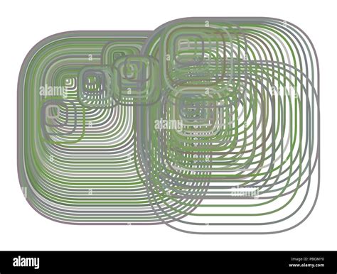 Abstract Rounded Rectangle Geometric Pattern Colorful And Artistic For Graphic Design Catalog