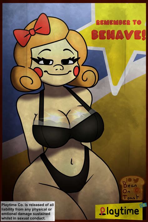 Rule 34 1girls Beanontoast Big Breasts Blonde Hair Bra Breasts Company Logo Doll Female Female